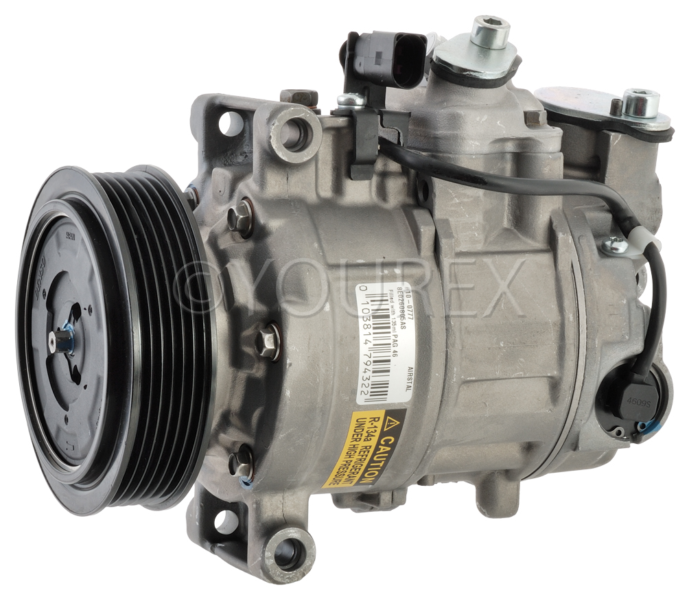 4F0260805AJ - AC Kompressor Audi - Denso Ersättning - AC Kompressor ...