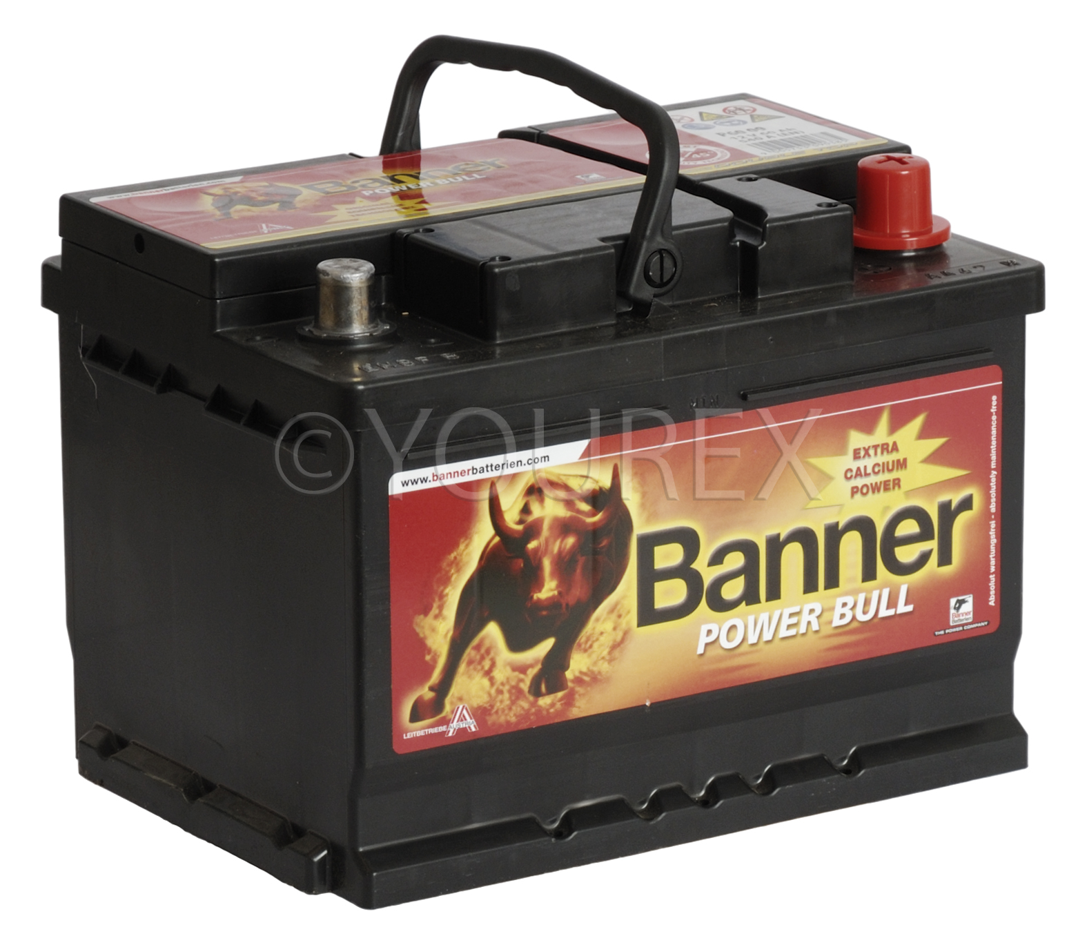 P6009 - Batteri Banner Power Bull 60Ah - Banner - Batterier Fordon ...