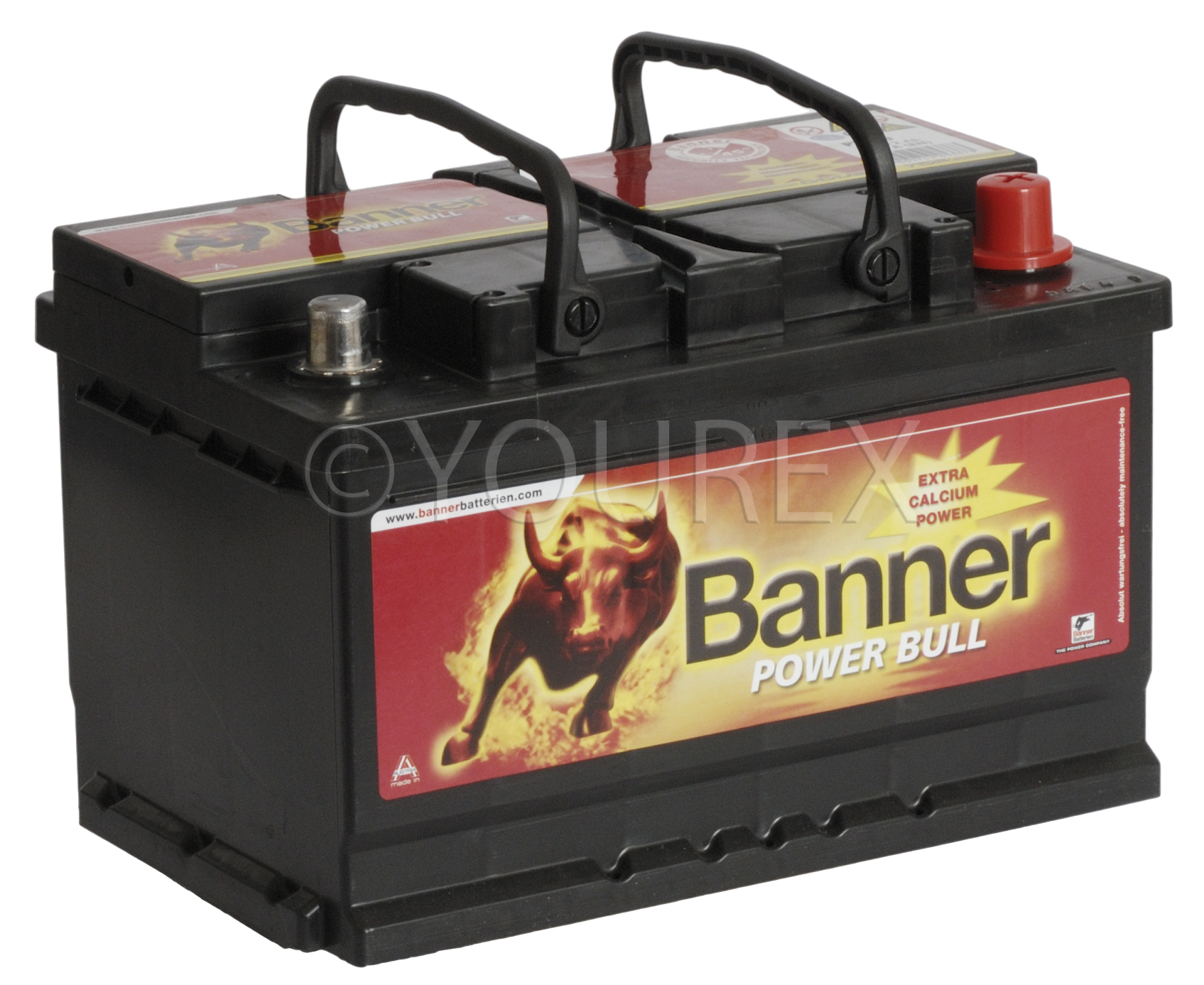 P7209 - Batteri Banner Power Bull 72Ah - Banner - Batterier Fordon ...