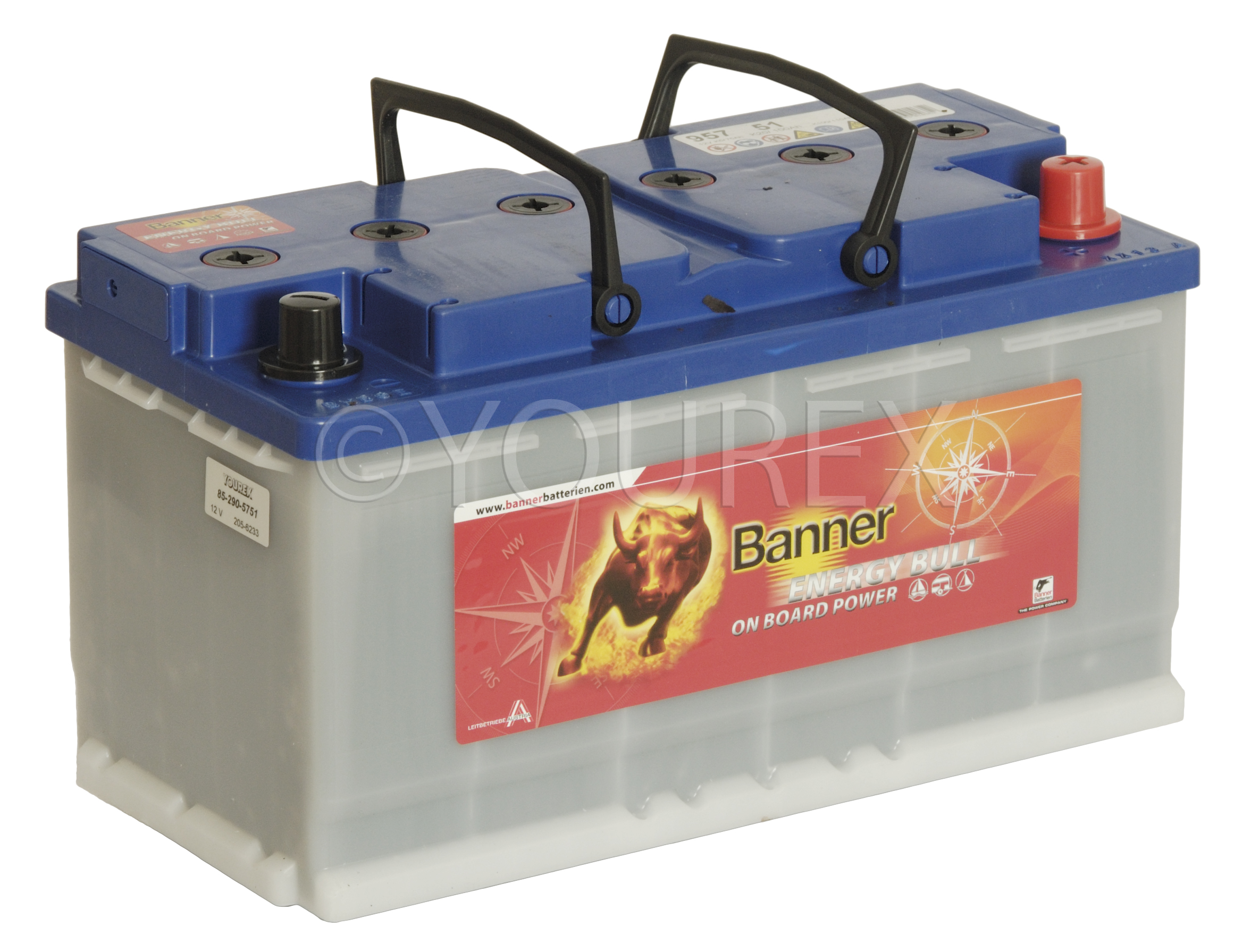 BANNER-95751 - Marin Fritids Batteri 100Ah - Banner - Batterier Fordon ...