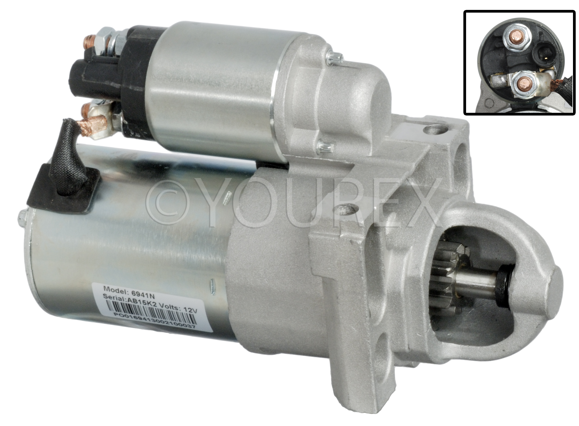 GM-12589986 - Corvette Startmotor 12V-17kW - Delco Remy Ersättning ...